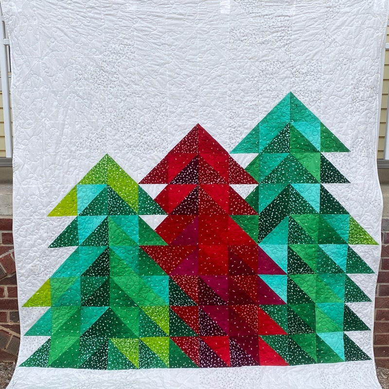 Tree Family Quilt Pattern - Etsy