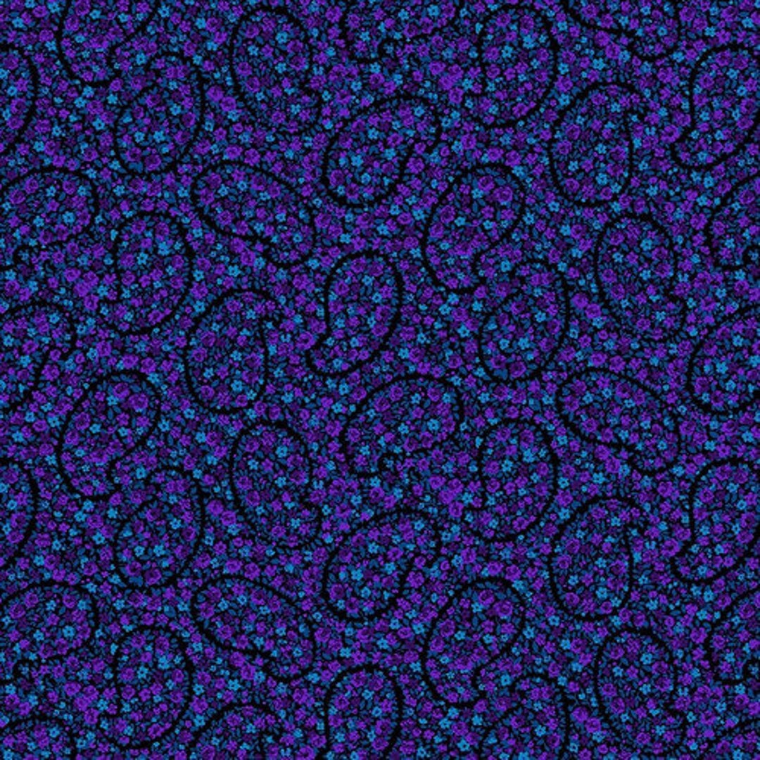 Calico Paisley From Field of Seams by Judy Gauthier for Studio E ...