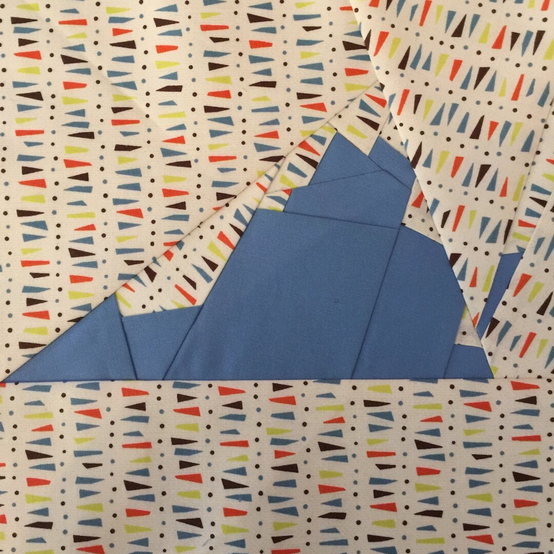 State of Virginia Paper Pieced Block - Etsy