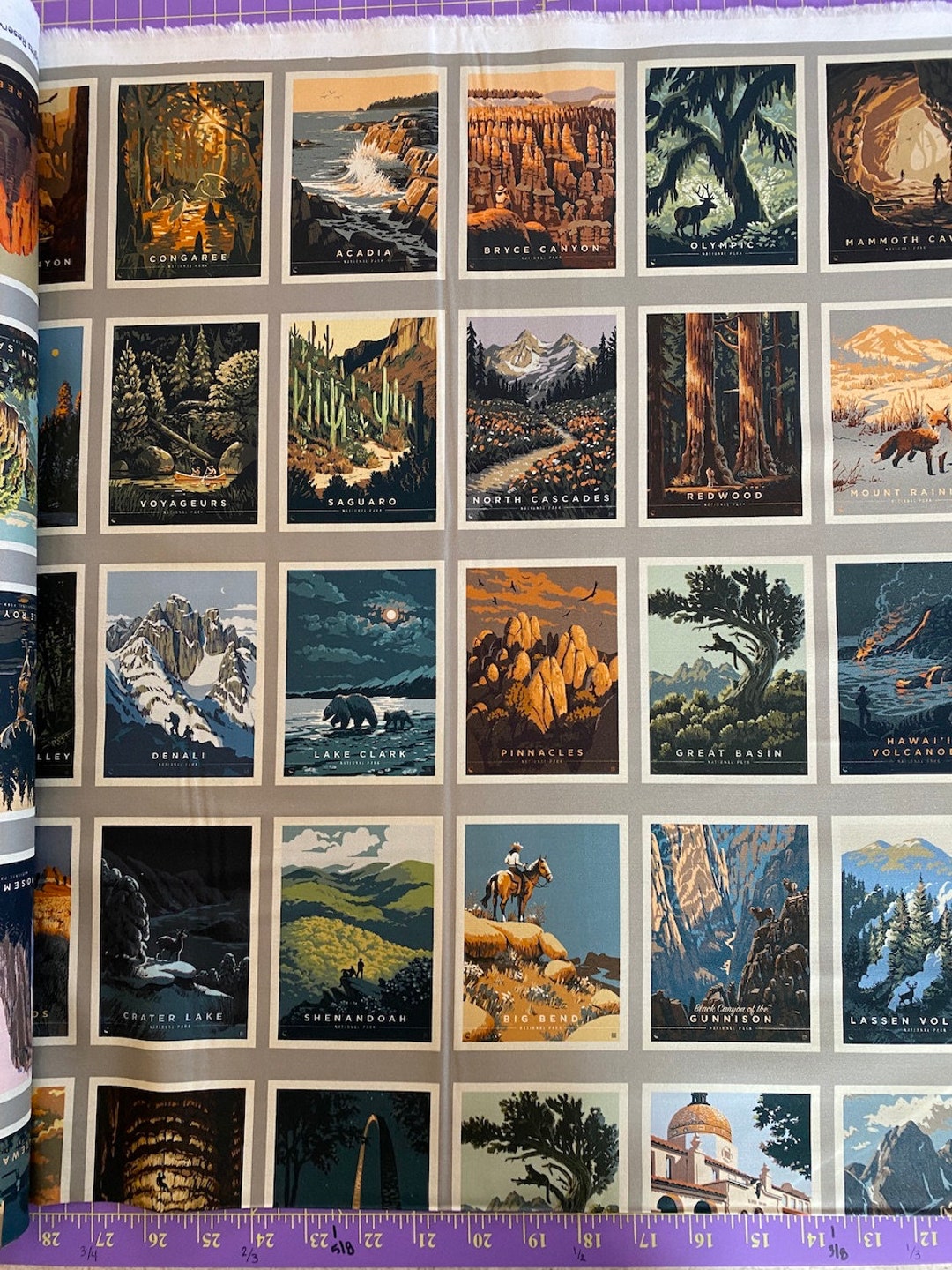 National Parks Photo Fabric by Riley Blake Fabrics - Etsy