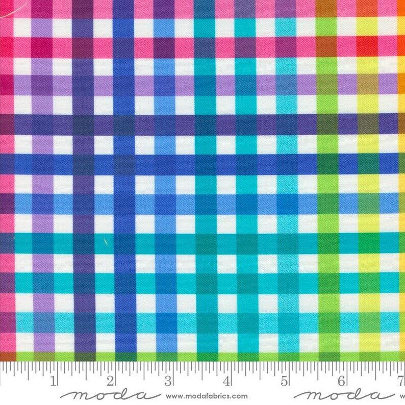 Fiesta in Multi Plaid by Me & My Sister Designs for Moda Fabrics - Etsy