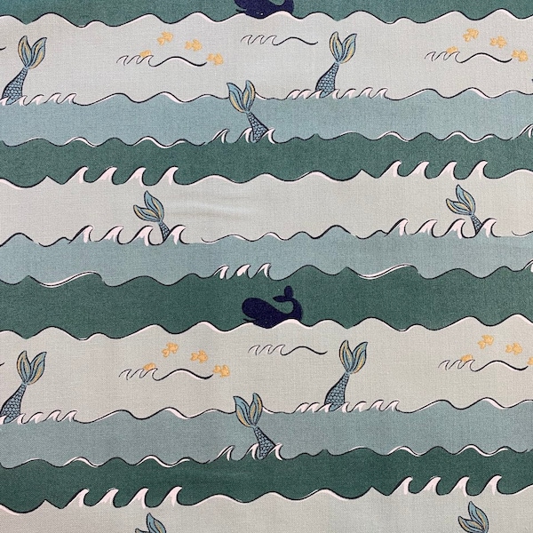 Riley Blake Mermaid - Etsy