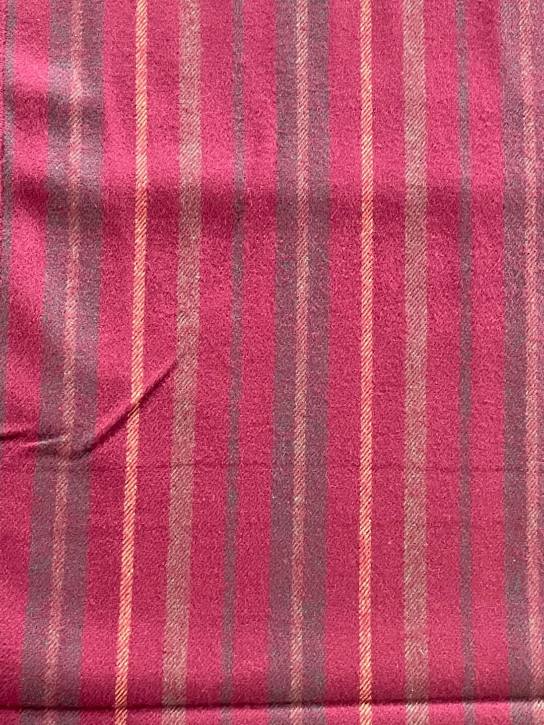 Primo Plaid Flannel by Marcus Fabrics in Burgundy Stripes R09U103 0123 ...