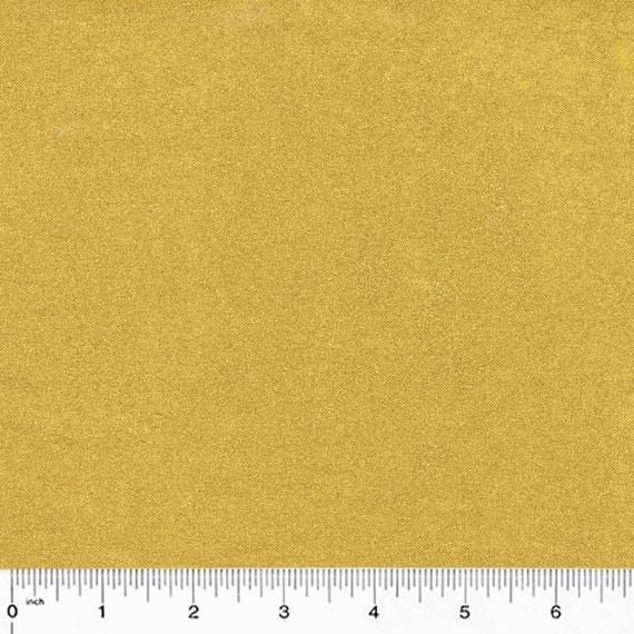 Gold Metallic on Cotton by Windham Fabrics Metallic Solid - Etsy