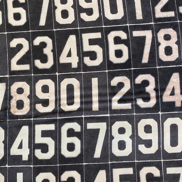 Fabric Numbers - Etsy