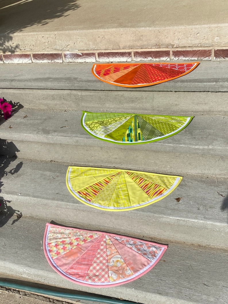 Fruit Slice Placemats Pattern | Etsy