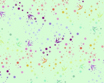 Tula Pink True Colors Fairy Dust Mint for Free Spirit Fabrics - Etsy