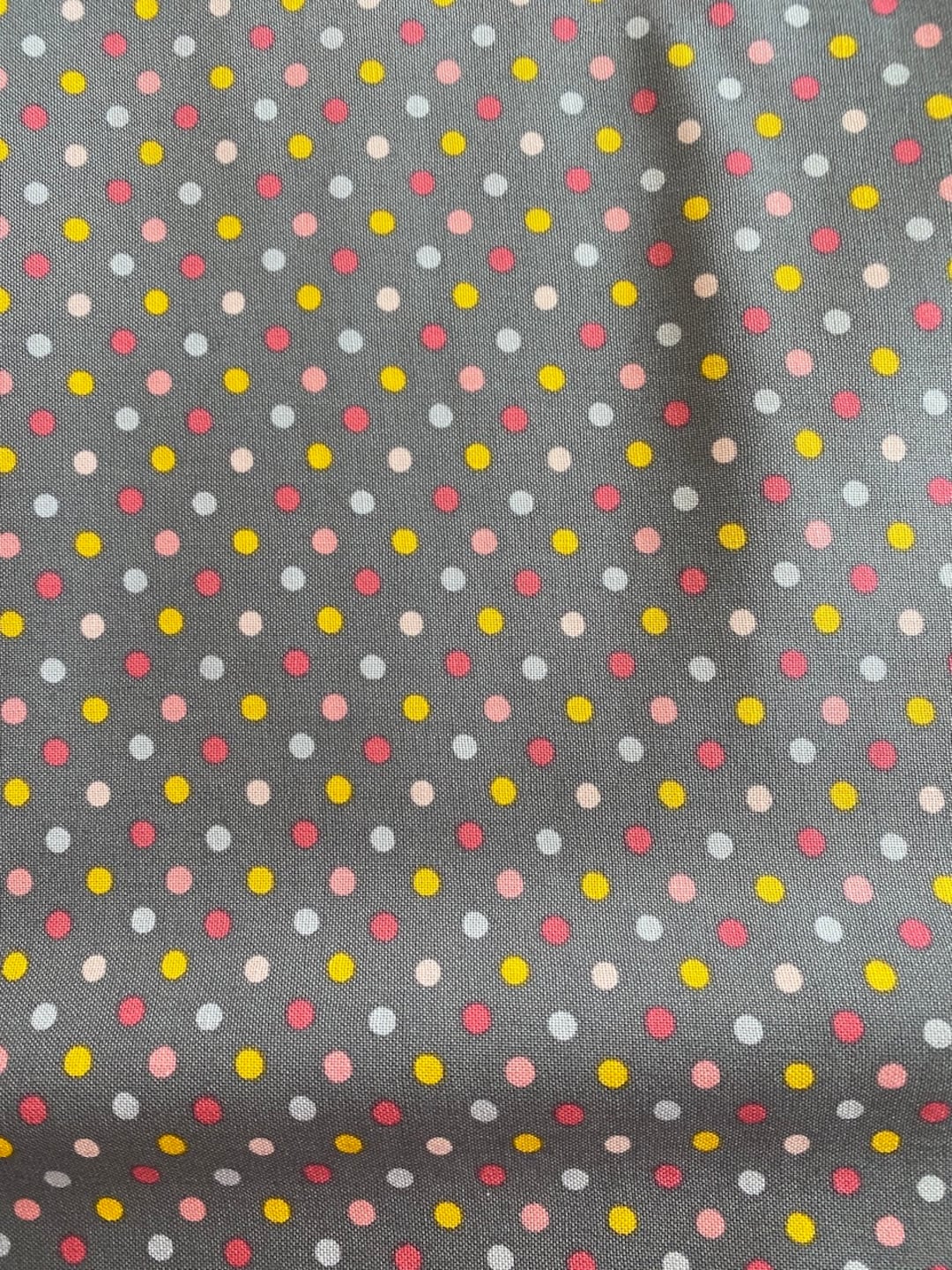 Polka Dots on Gray by Diane Eichler From Porkopolis for Studio E ...
