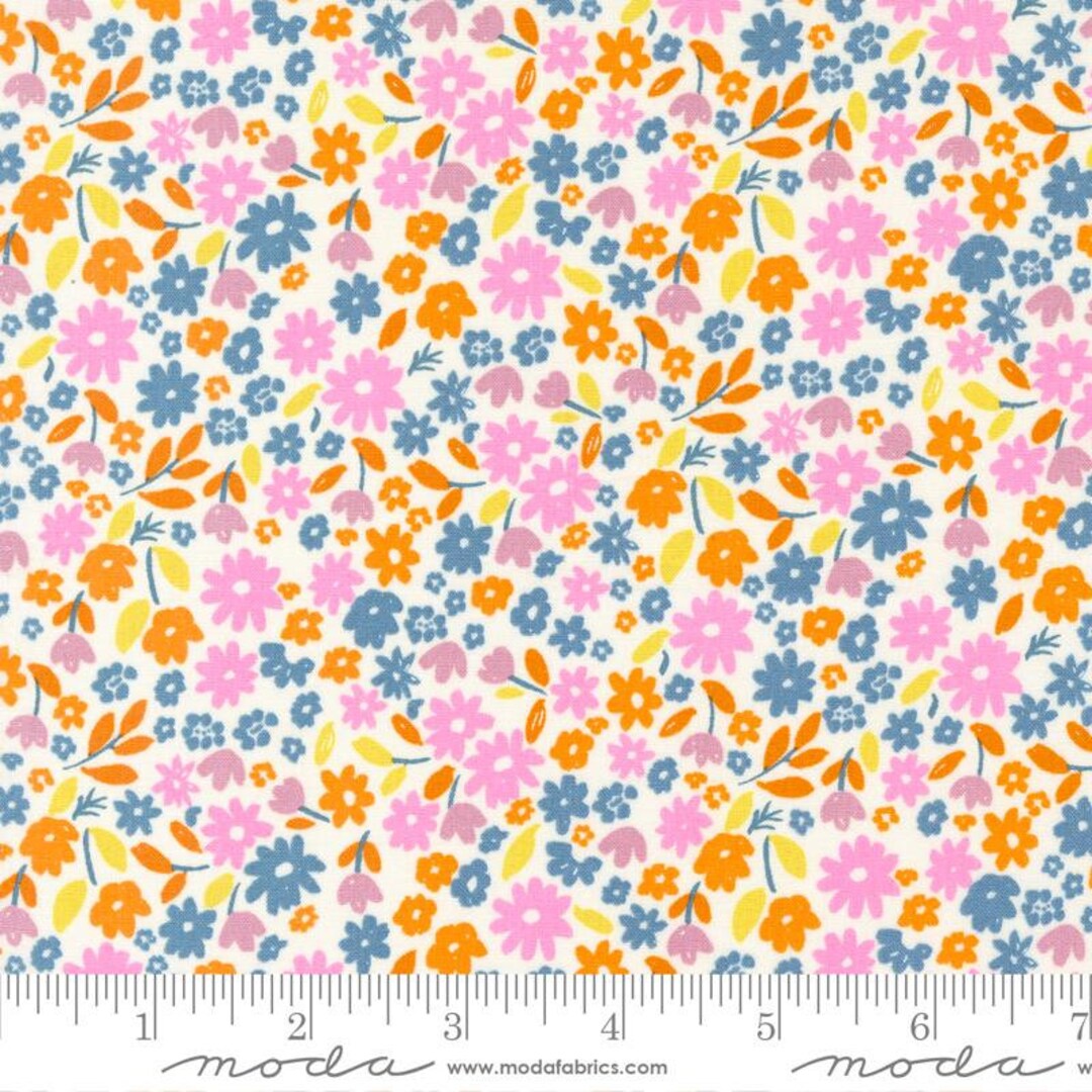 Marigold by Aneela Hoey for Moda Fabrics in Summer Daisy - Etsy