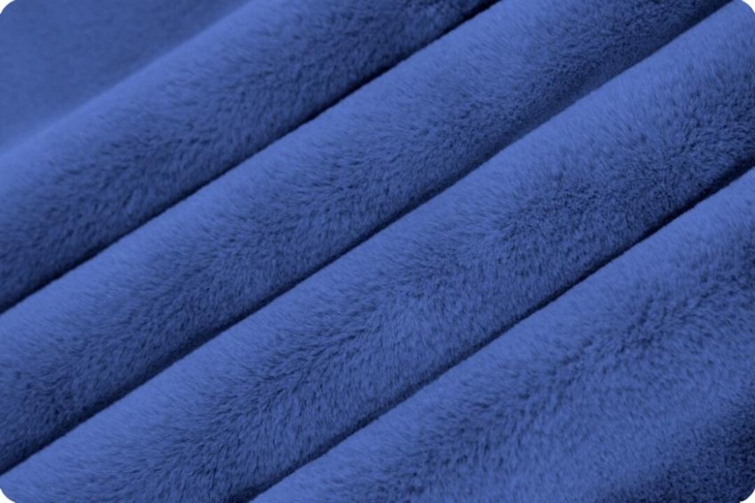 Luxe Cuddle Encore in Jeans From Shannon Fabrics - Etsy