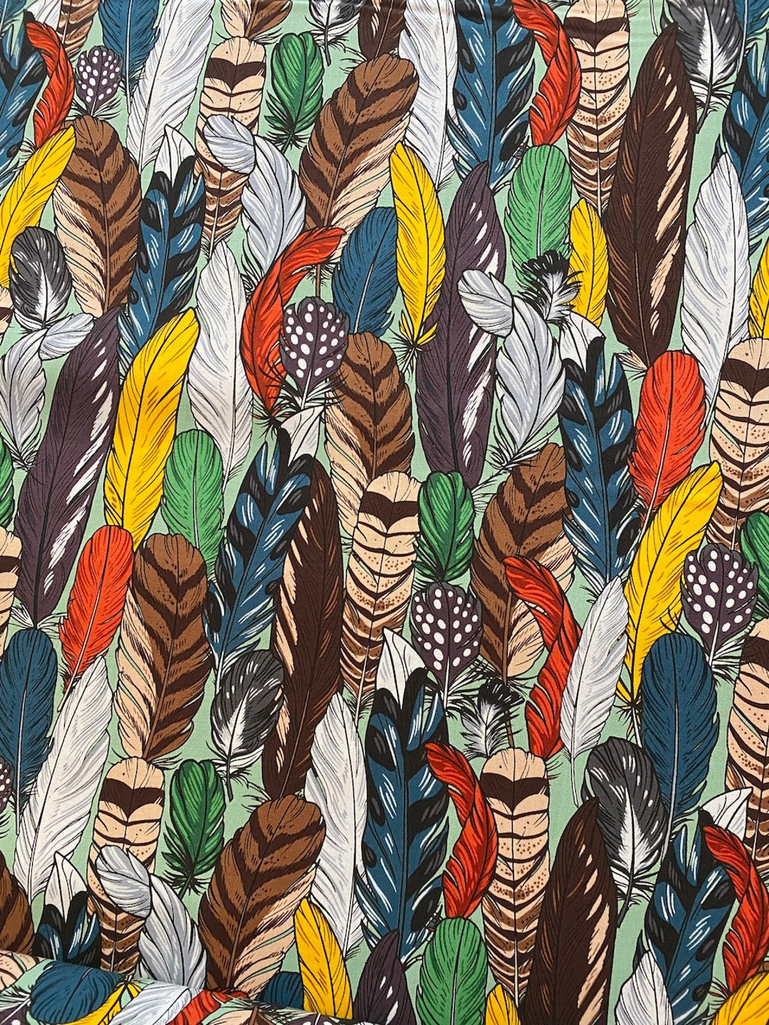 Packed Feathers From Birds of a Feather by Rachel Hauer for Free Spirit ...