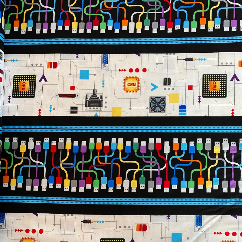 Retro Print Fabric - Etsy