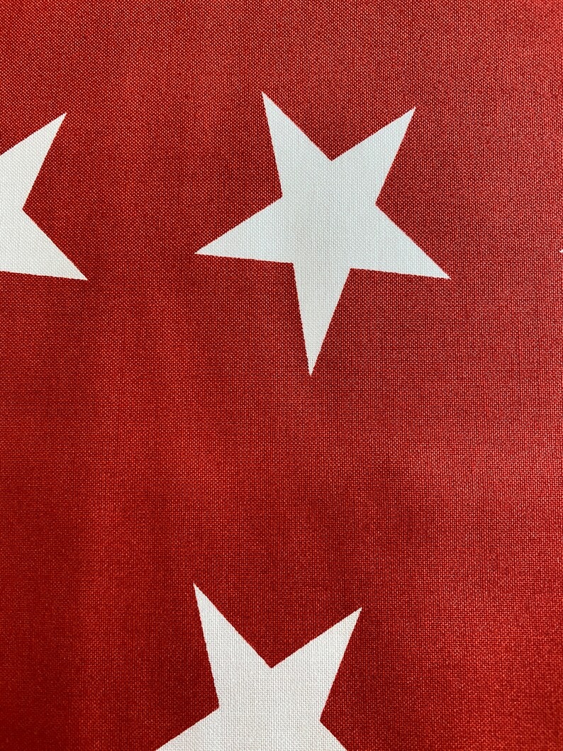 Star Bunting From Mackinac Island Stars on Red by Minnick and Simpson ...