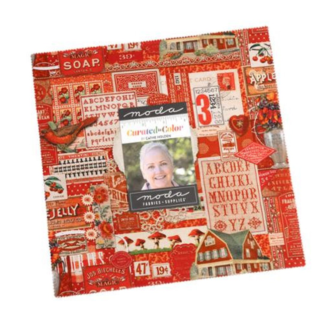 Curated in Color by Cathe Holden for Moda Fabrics - Layer Cake - Etsy