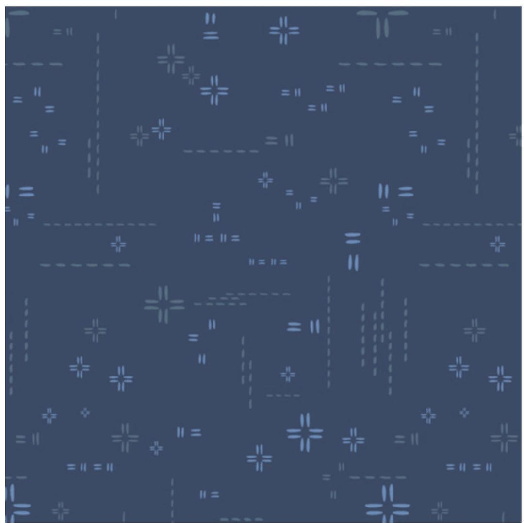 Decostitch Elements in Indigo Sky by Art Gallery Fabrics - Etsy