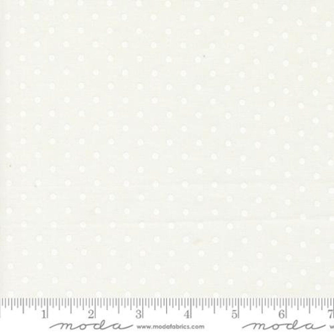 Vintage Dots in Cream From 3 Sisters Favorite Collages for Moda Fabrics ...
