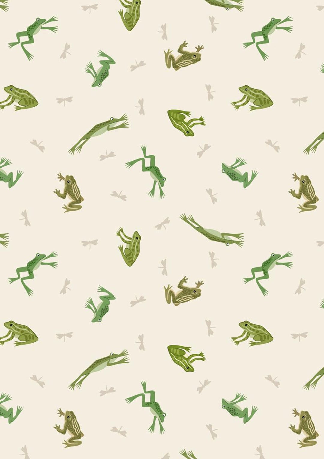 Frogs and Toads on Cream From Small Things...rivers and Creeks by Lewis ...
