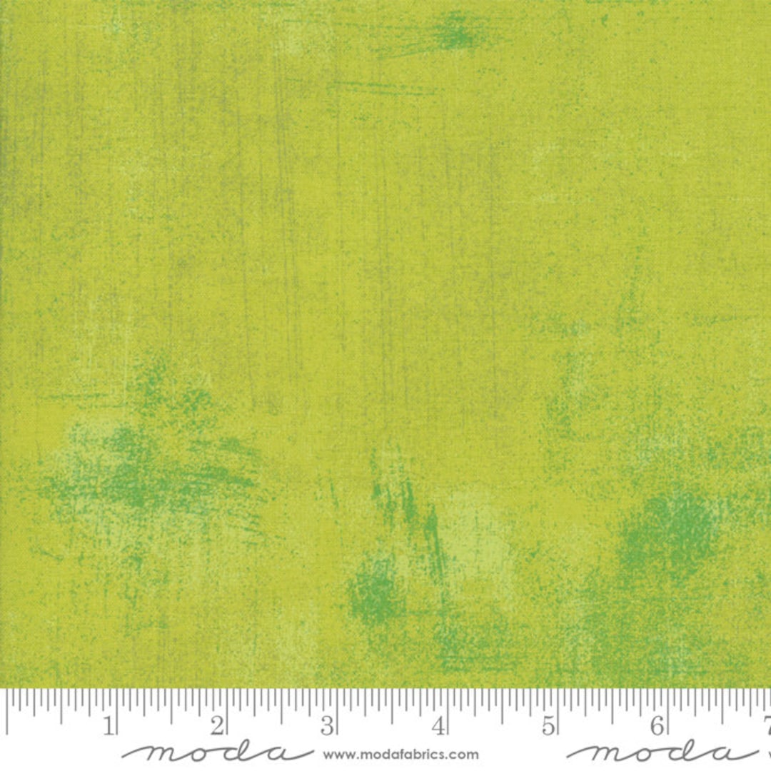 Moda Grunge Lime Punch by Moda Fabrics - Etsy