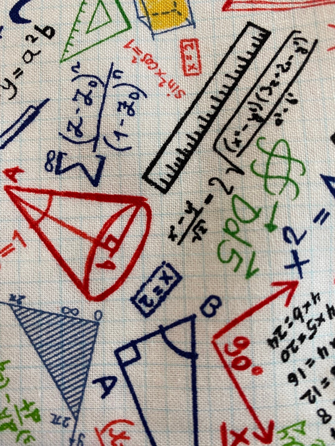 Math and Science Print from Timeless Treasures | Etsy