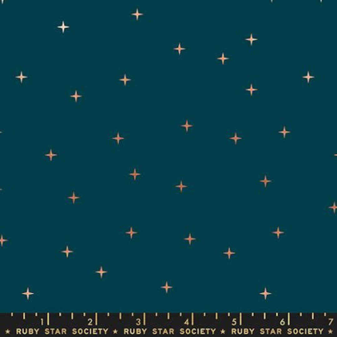 Curio in Dark Blue With Copper Metallic by Melodie Miller for Ruby Star ...