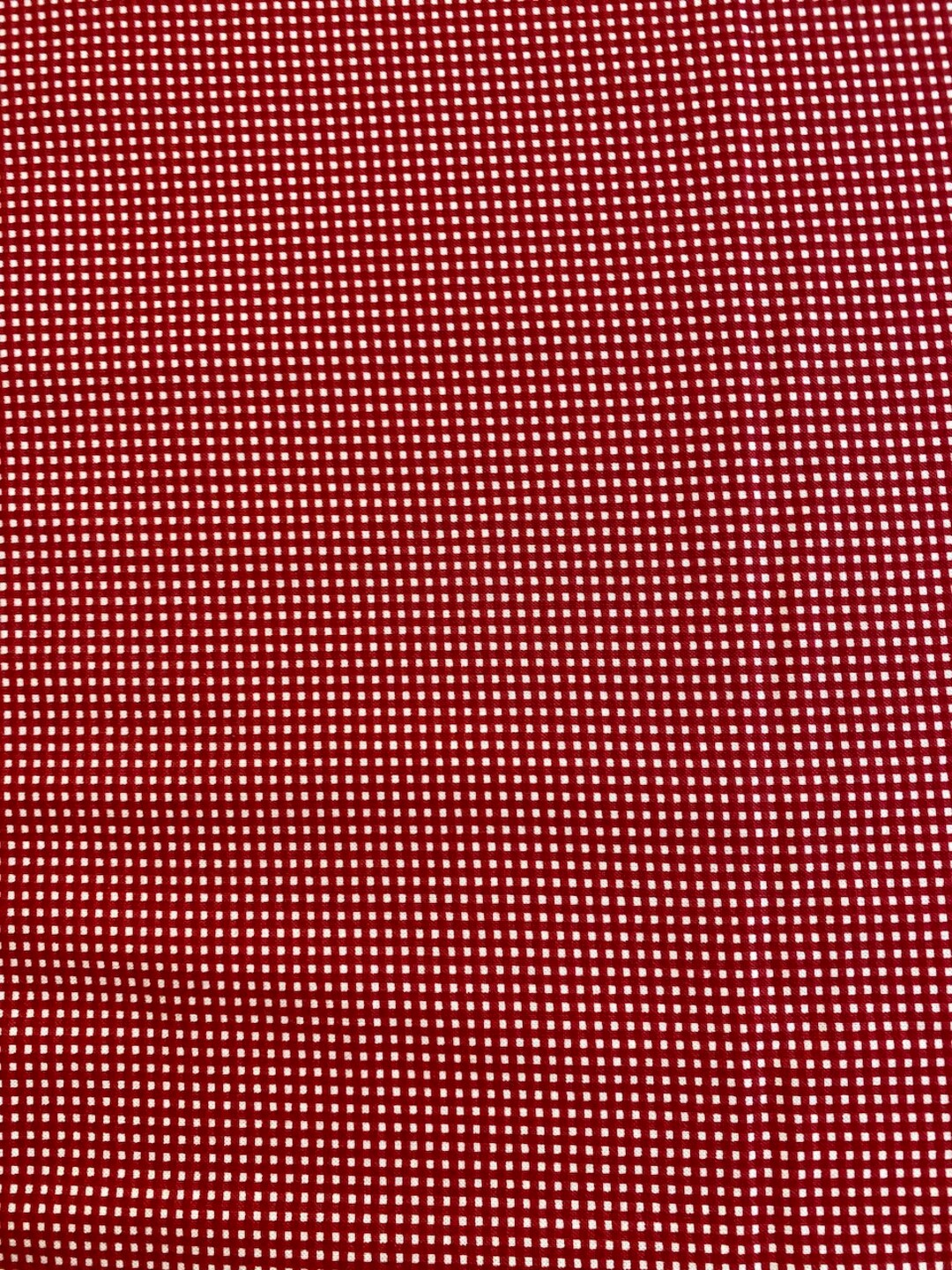 Prairie Days by Bunnie Hill Designs for Moda Fabrics Tiny Red Check in ...