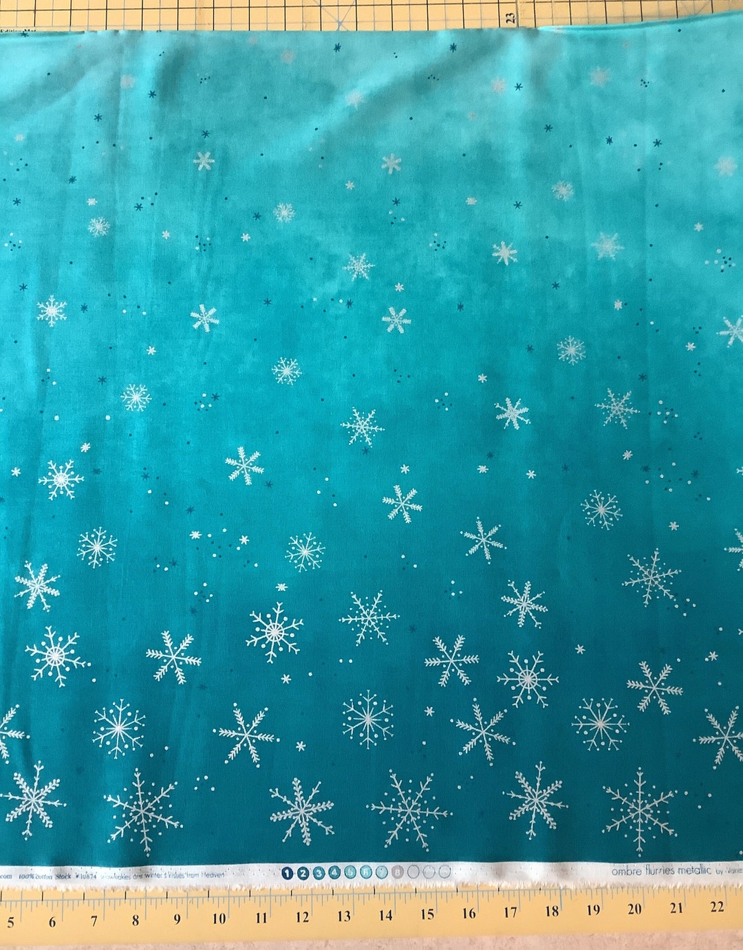 Ombre Flurries Metallic by Vanessa Christenson of V and Co. for Moda ...