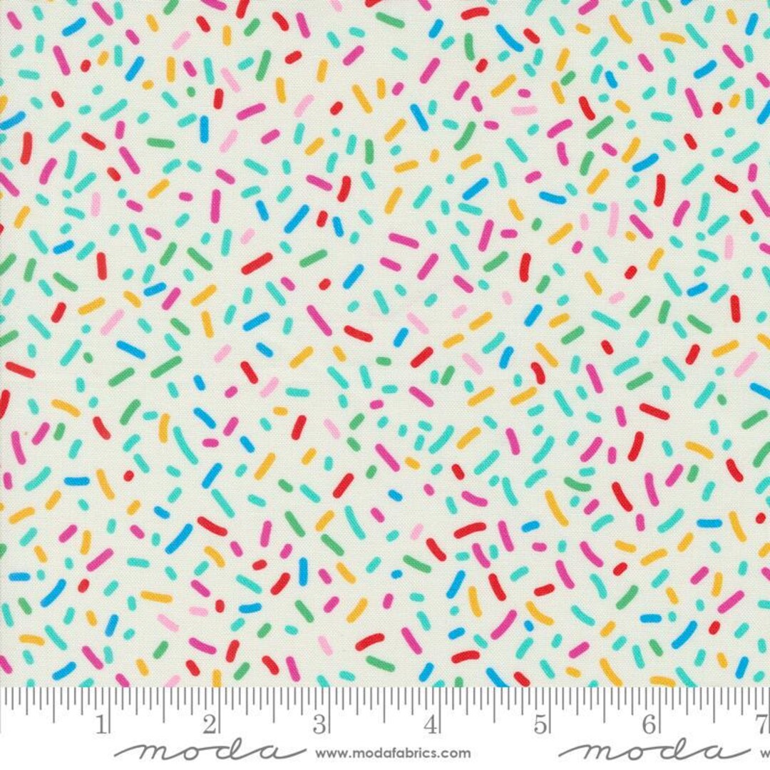 Snack Shack in Cream Sprinkles by Crystal Manning for Moda Fabrics - Etsy