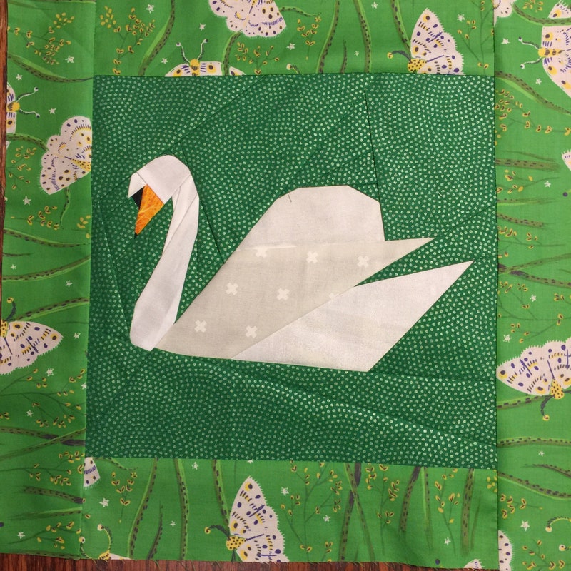 Swan Quilt - Etsy
