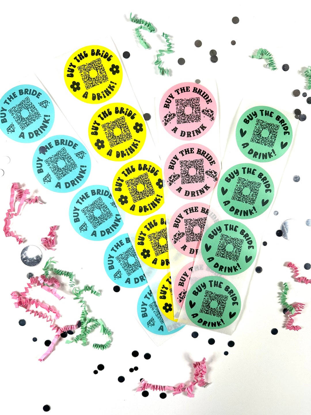 Buy the Bride a Drink / Cashapp Sticker / Venmo Bachelorette ...