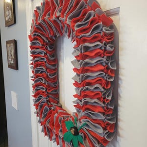 The Ohio State University Block O Wreath - Two Color - Etsy