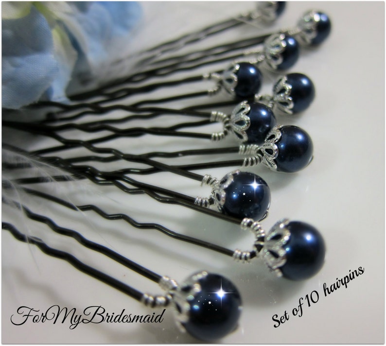 Bridal Hair Pins. Pearl Bridal Hair Pins. Simple Pearl Hair - Etsy