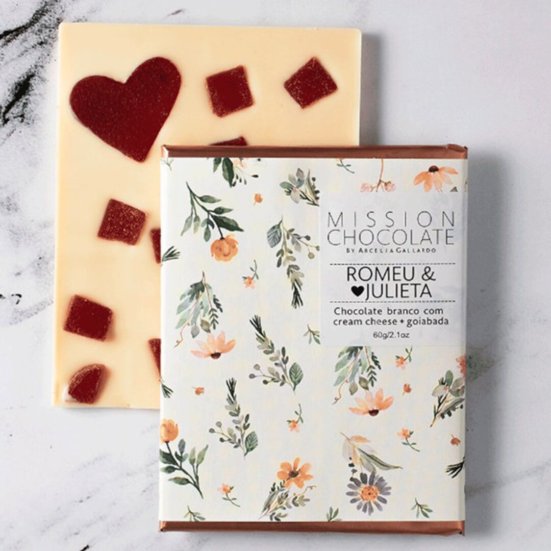 Mission Chocolate Romeu & Julieta White Chocolate With Cream Cheese and ...