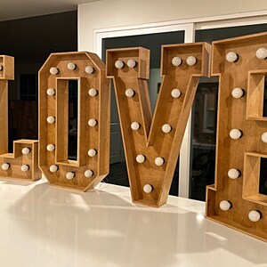 5 Foot Marquee Letters - Etsy