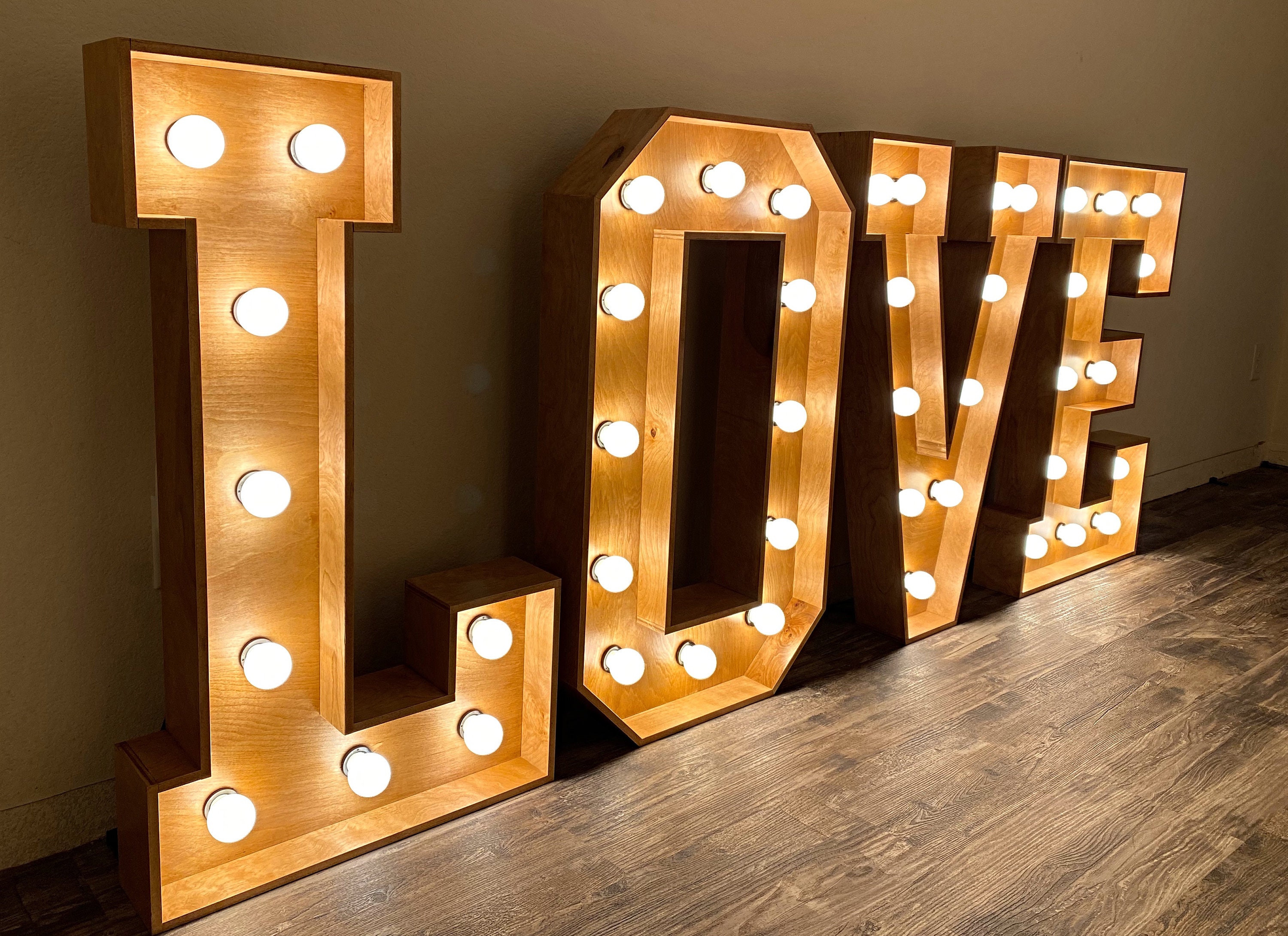 5 Foot Marquee Letters - Etsy
