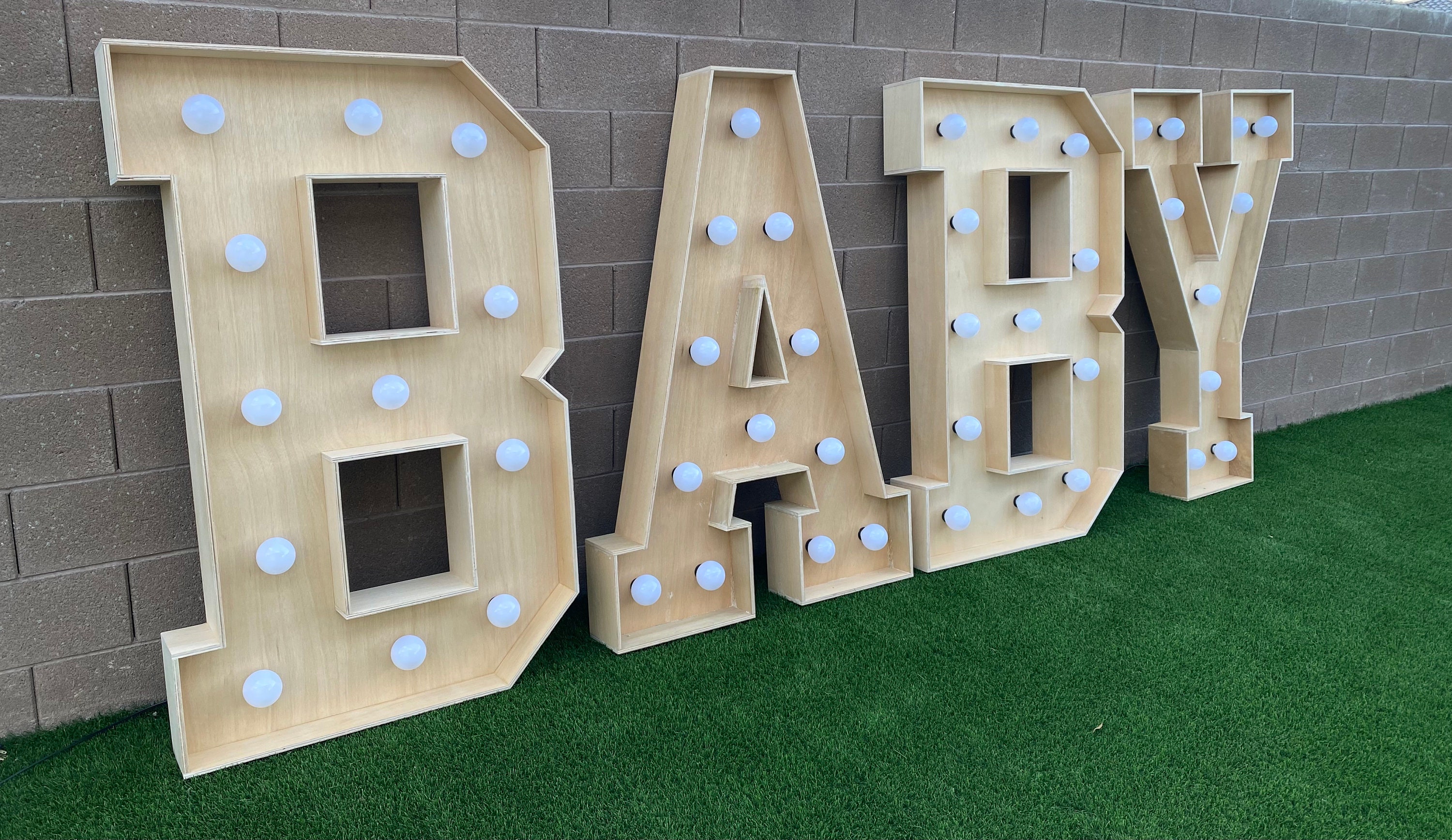 5 Foot Marquee Letters - Etsy