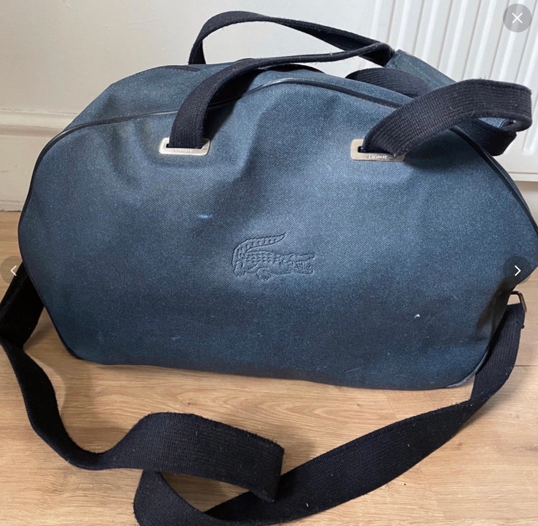 Vintage Lacoste Large Bag Vintage Holdall Shoulder Bag - Etsy