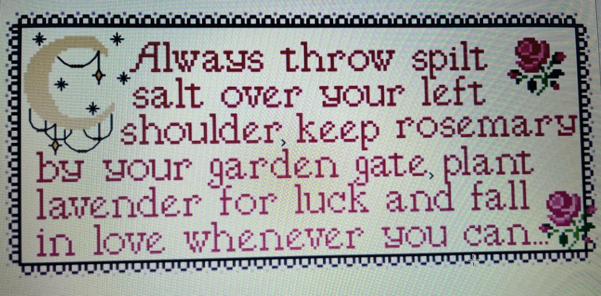Practical Magic Cross Stitch - Etsy