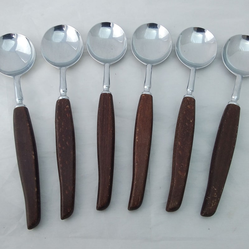 Round Soup Gumbo Spoons - Etsy UK