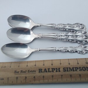 Set of 6 Mansion House Community Plate Coffee Spoons - Cutlery - Etsy