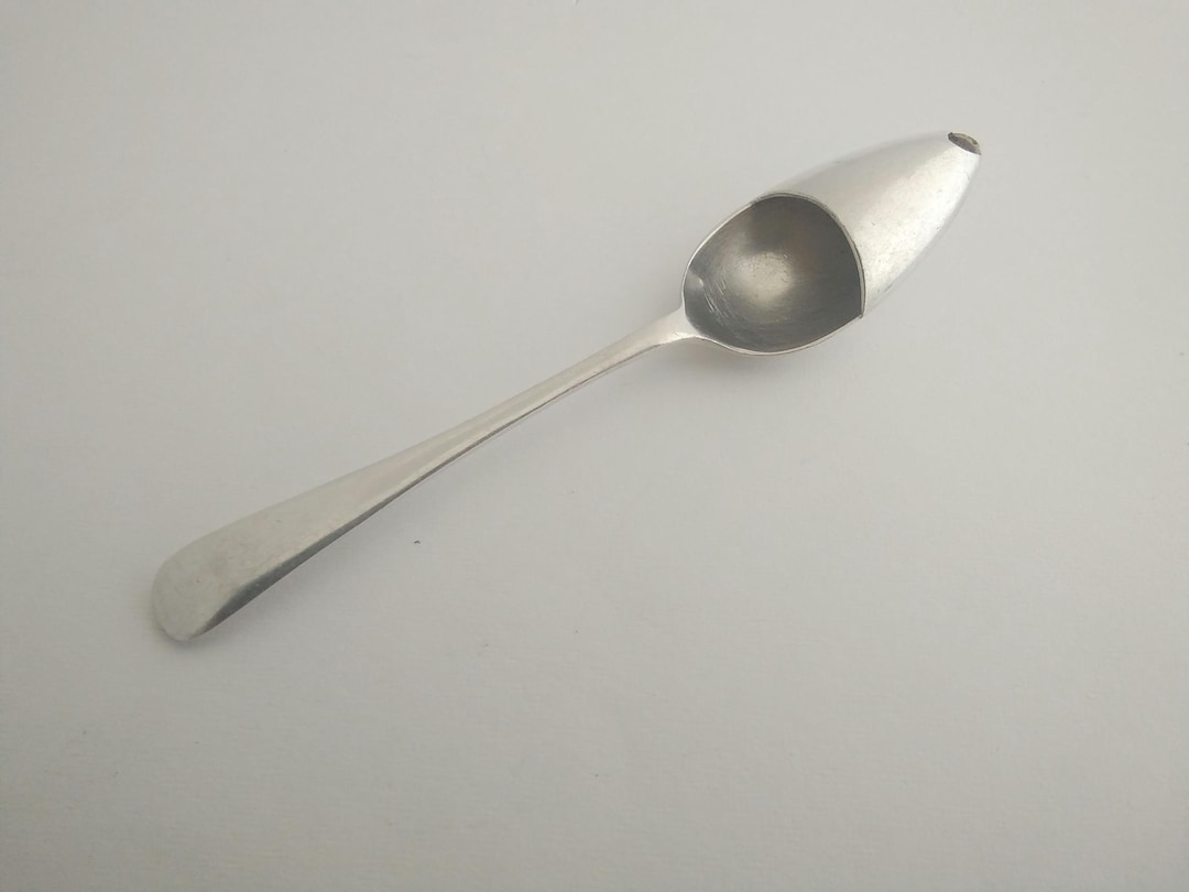 Rare Antique Doctor's Medicine Spoon - EPNS - Etsy
