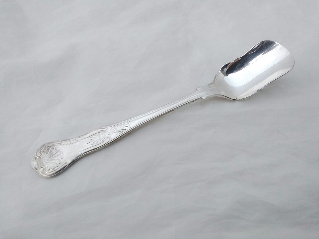 Vintage EPNS Silver Plated Kings Pattern Stilton Scoop Cheese Server - Etsy