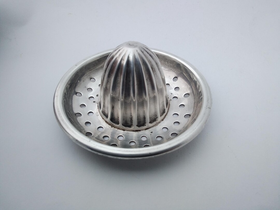 Vintage Silver Plated Lemon Squeezer - Etsy UK