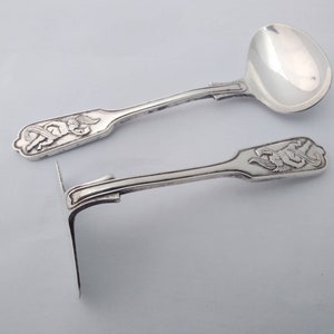 Vintage EPNS Cherub Handled Baby Spoon and Pusher Baby Cutlery - Etsy
