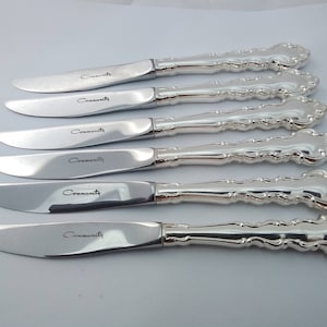 Rare Set of 6 Mansion House Community Plate Oneida Tea / - Etsy