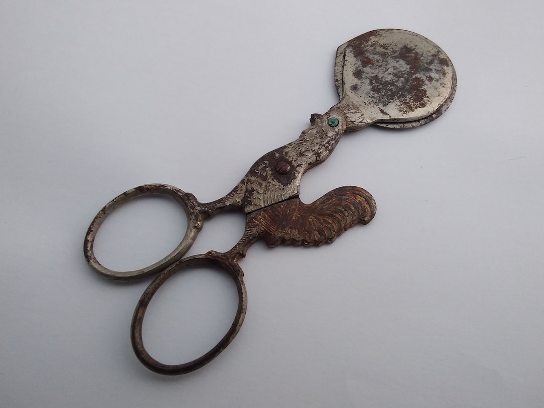 Vintage Antique Chicken Egg Topper - Cutlery Item - Etsy