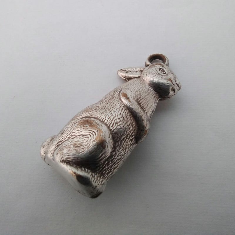 Silver Rattle - Etsy