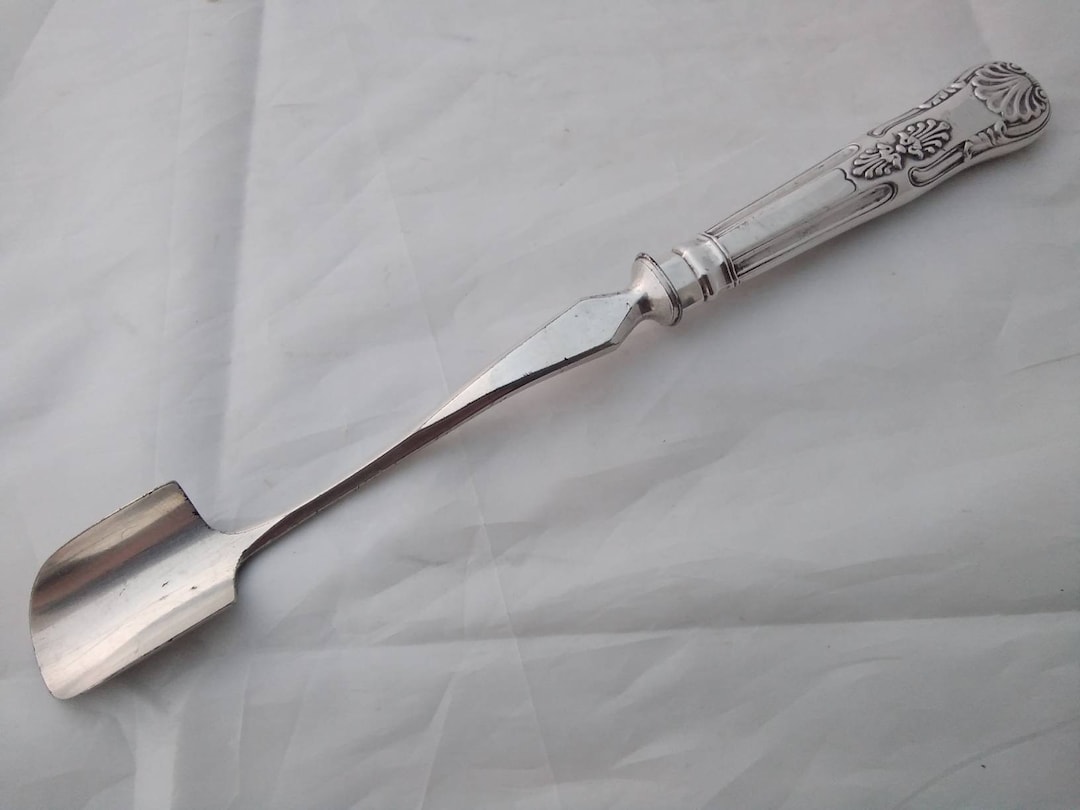 Vintage Silver Plated Stilton Cheese Scoop With Kings Pattern Handle - Etsy