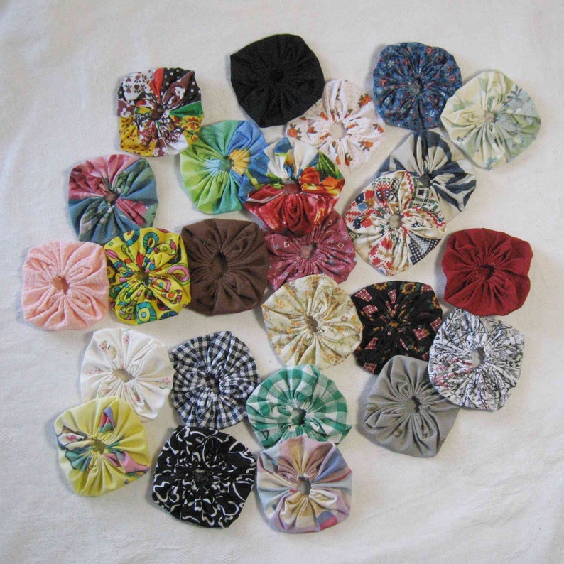 25 Square Multi Colored Yo Yos Multi Colored Yoyos Square Yo - Etsy