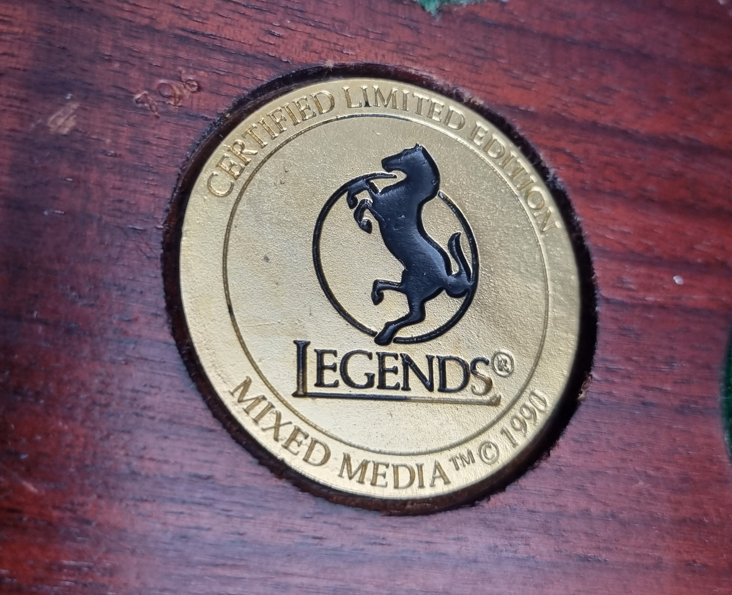 Christopher Pardell Legends Limited Edition Indian Sculpture warning ...