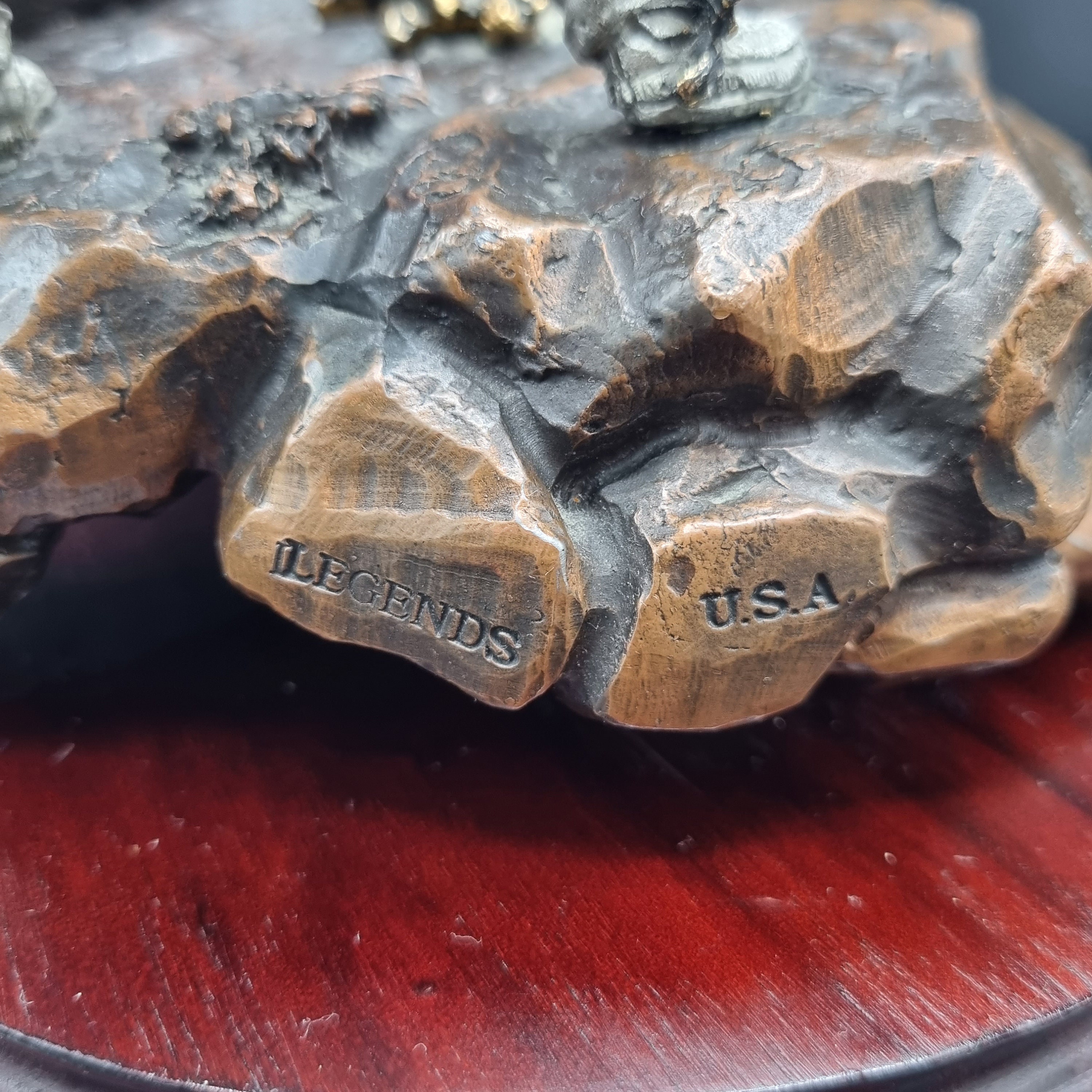 Christopher Pardell Legends Limited Edition Indian Sculpture warning ...